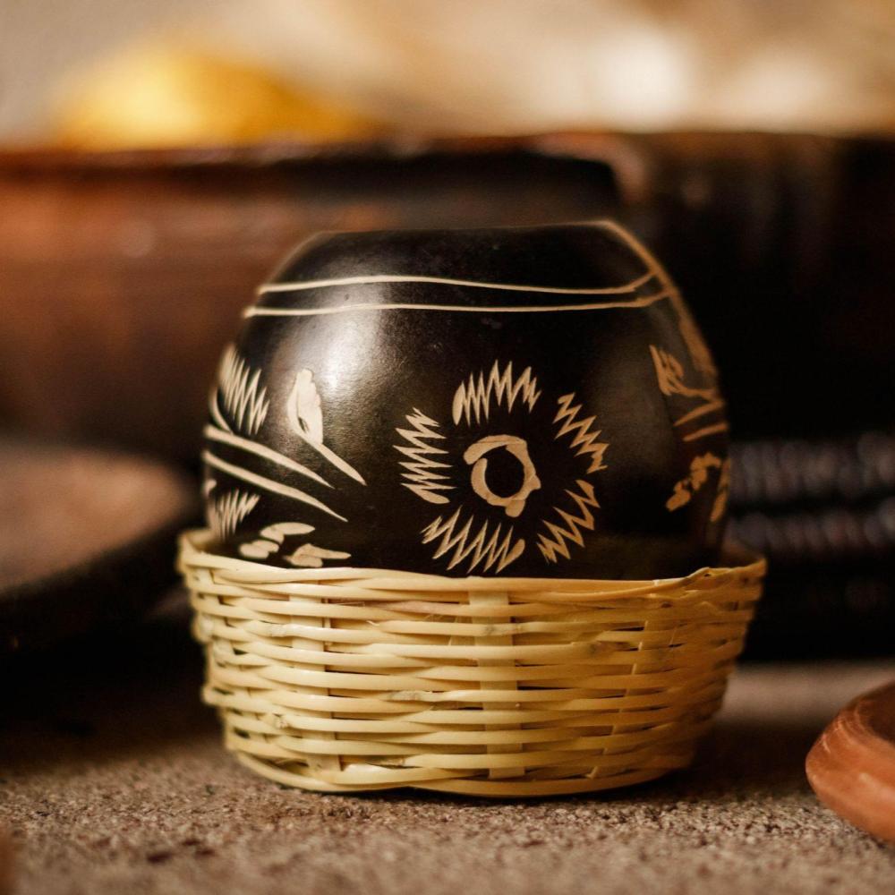 Buy Jicara: Traditional Mayan drinking cup for ceremonial cacao ...